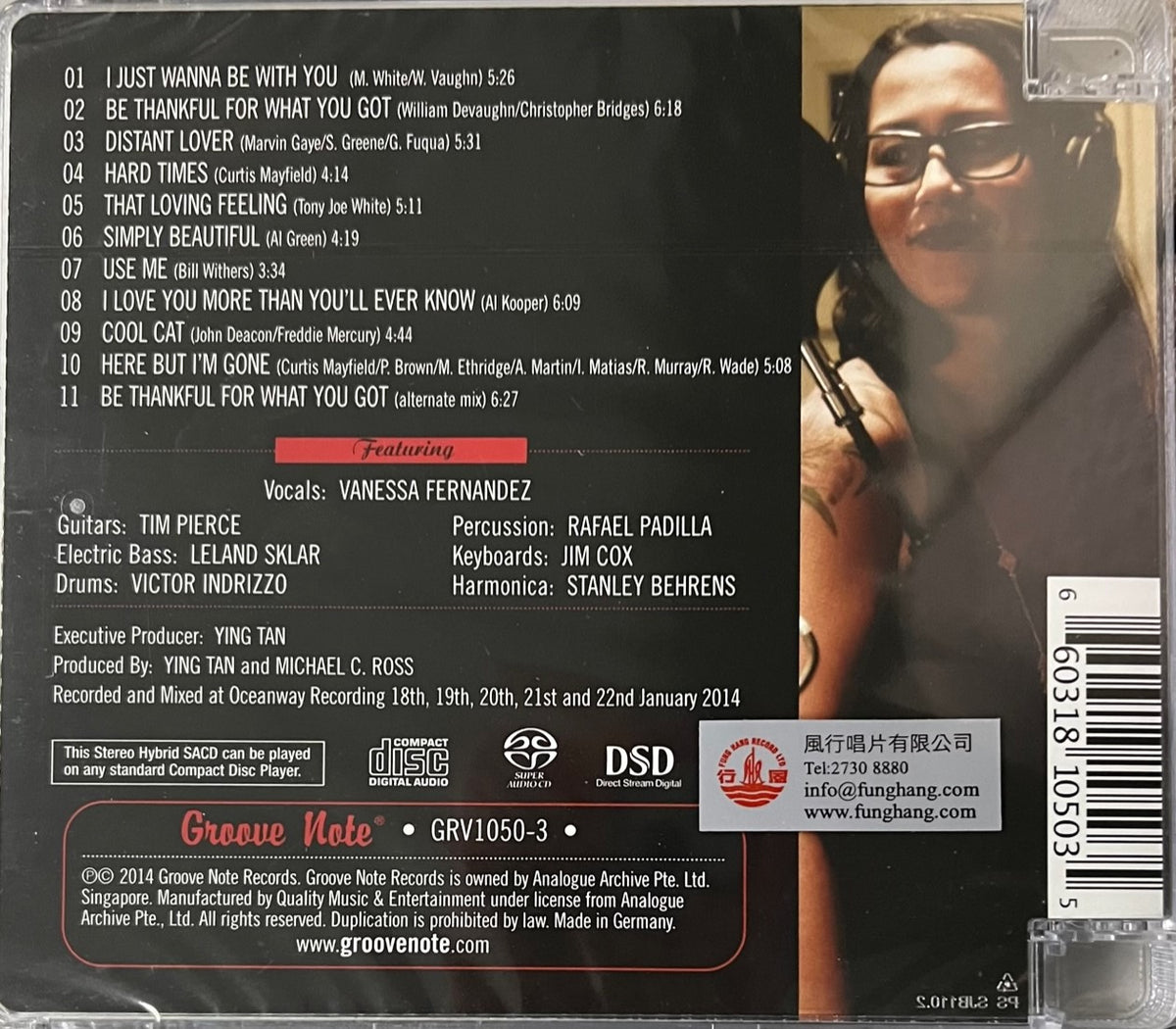 VANESSA FERNANDEZ - USE ME (SACD) MADE IN GERMANY – MUSICCDHK