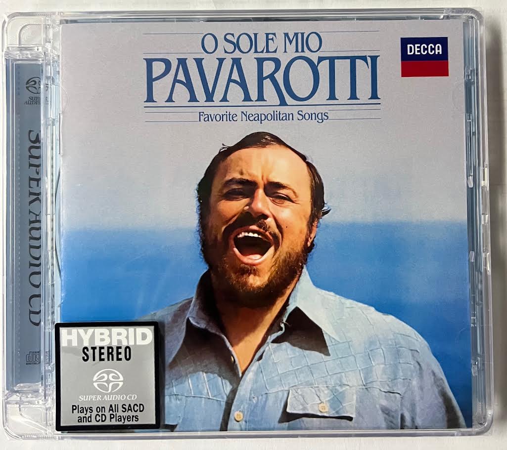 LUCIANO PAVAROTTI - O SOLE MIO FAVORITE NEAPOLITAN SONGS (SACD) MADE I ...