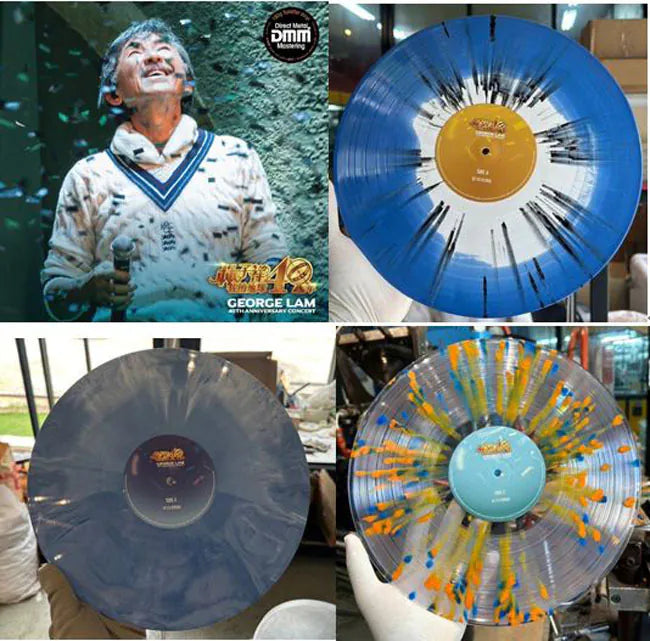 GEORGE LAM - 林子祥佐治地球40年演唱會 40TH ANNIVERSARY (3 X SPLATTER VINYL ...