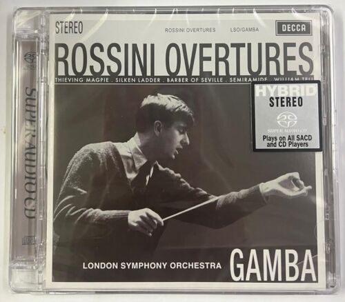 Pierino Gamba, London Symphony Orchestra -ROSSINI Overtures( SACD) MAD ...