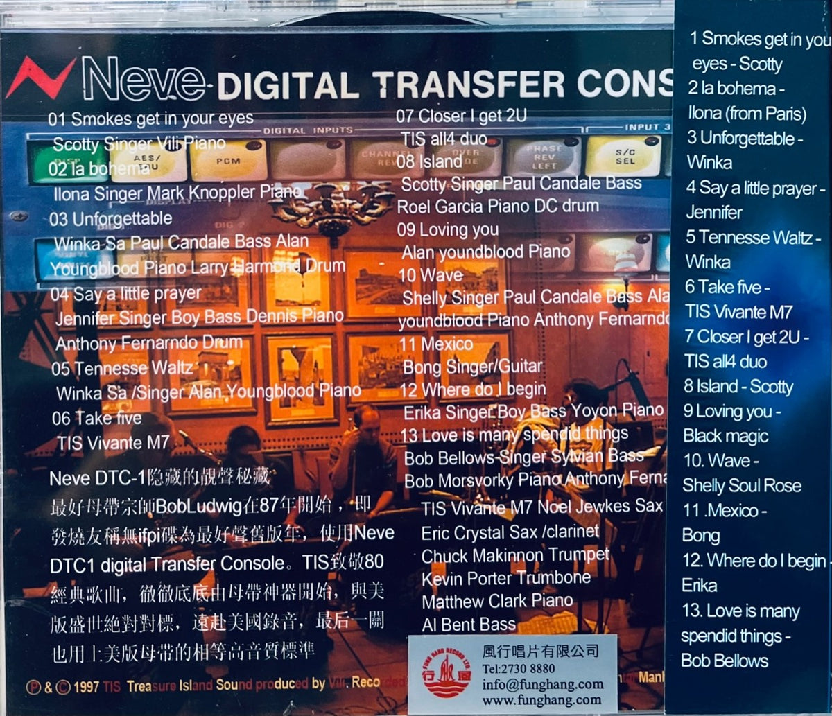 ONE TAKE IN SAN FRANCISCO - TIS LABEL (CD) – MUSICCDHK