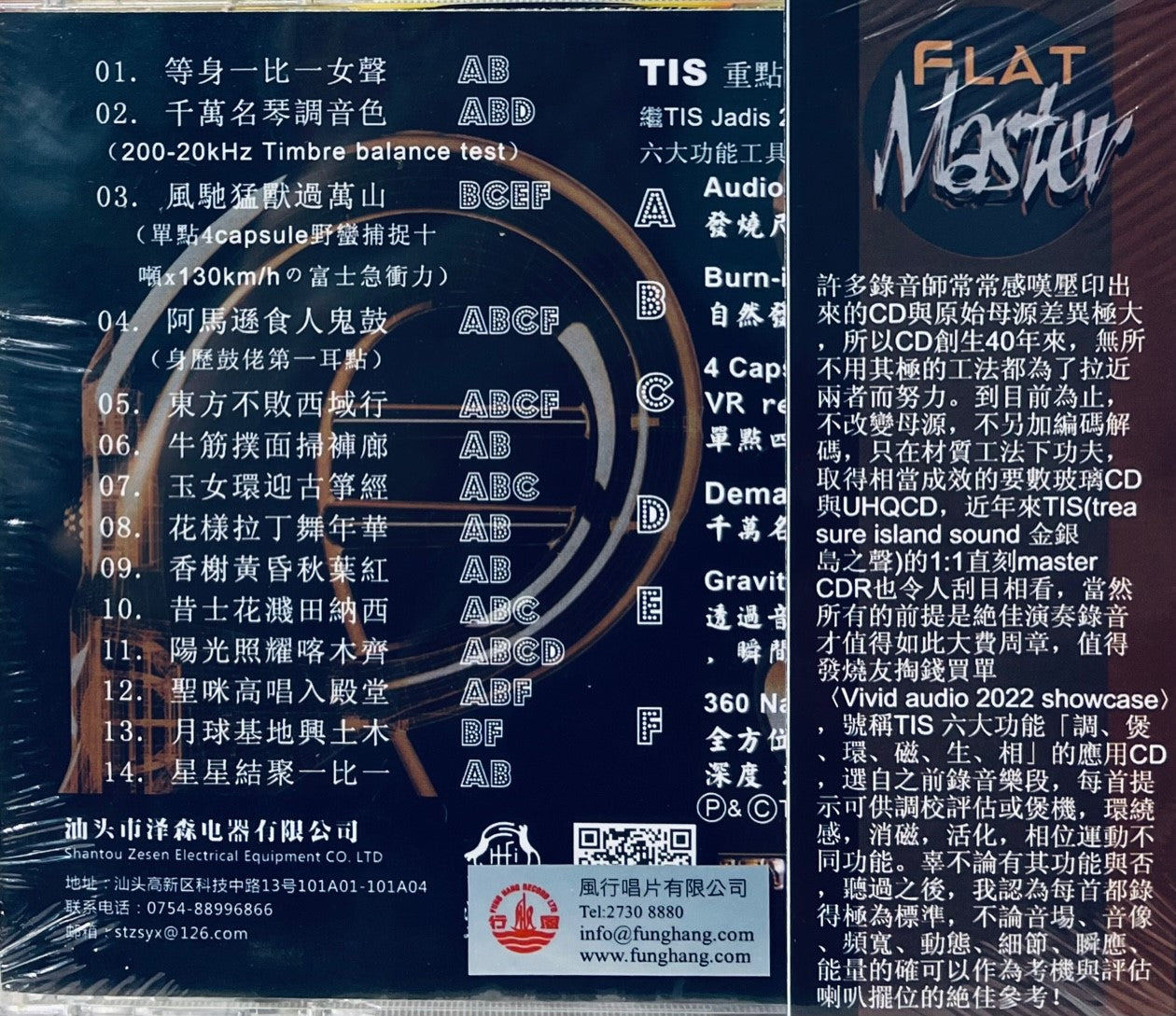 VIVID AUDIO 2022 SHOWCASE - TIS LABEL (CD) – MUSICCDHK