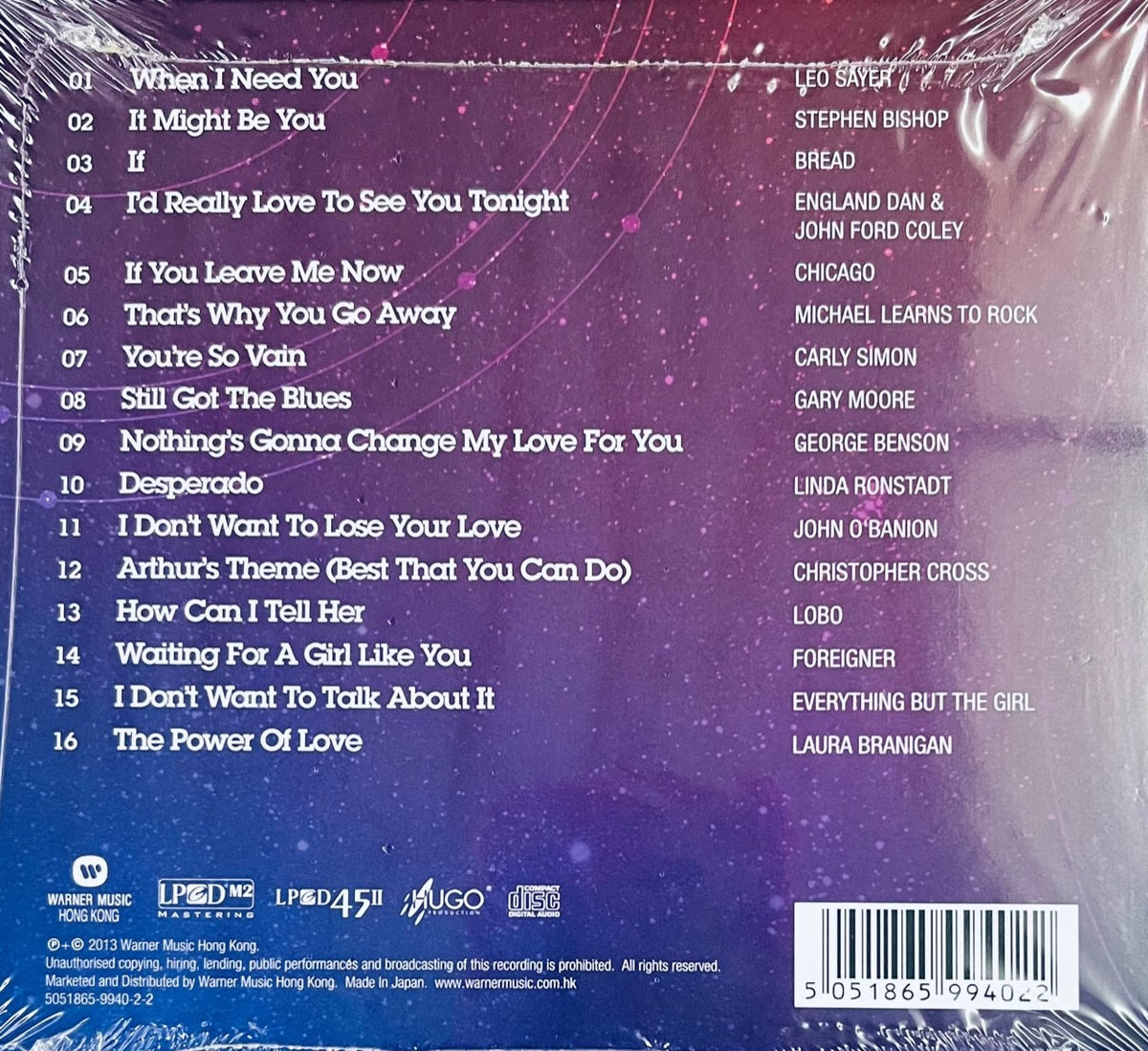 BEST SOUND BEST HITS - VARIOUS ARTISTS (LPCD45II) CD – MUSICCDHK