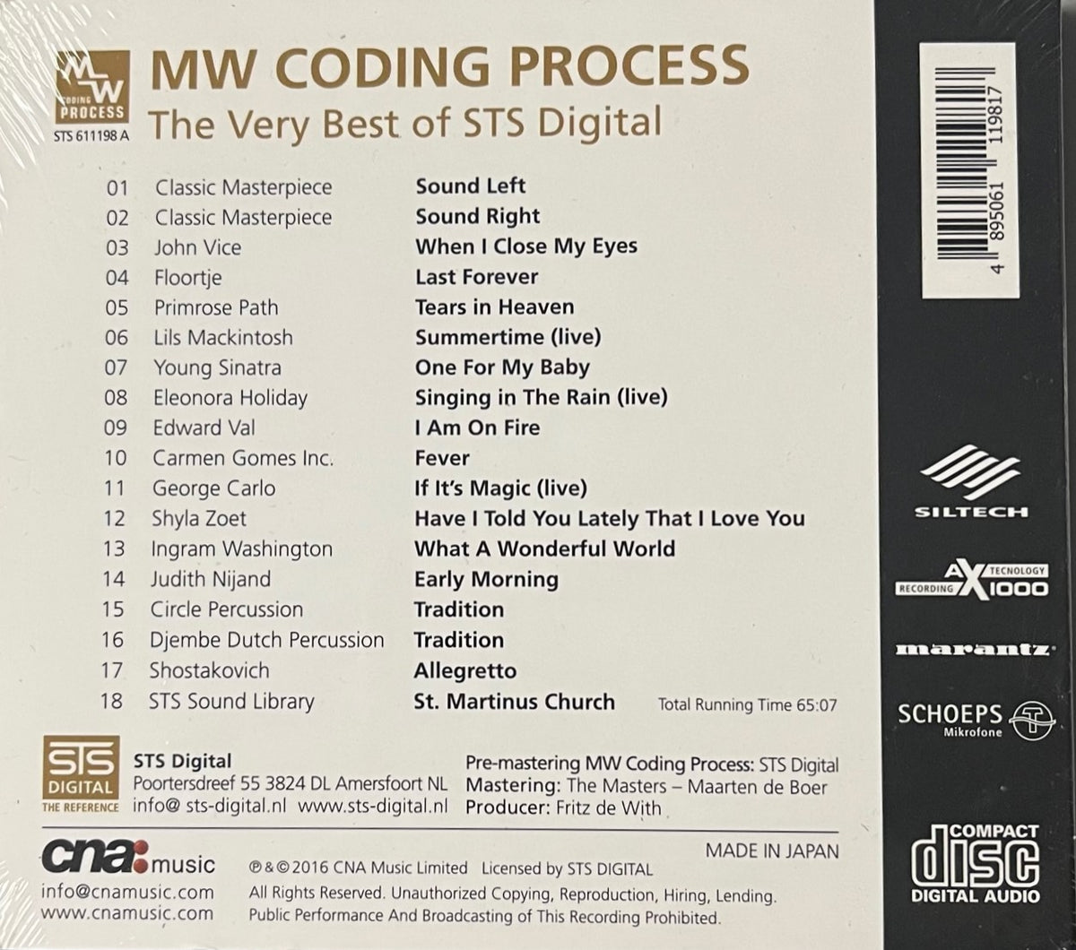 THE VERY BEST OF STS DIGITAL - VARIOUS ARTISTS (CD) MADE IN JAPAN ...