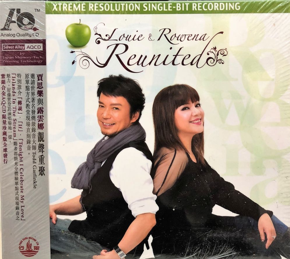 LOUIE CASTRO & ROWENA CORTES - 露雲娜 , 賈思樂 REUNITED (AQCD) CD – MUSICCDHK
